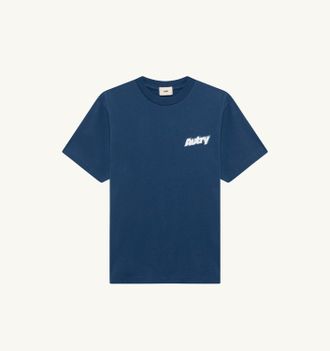 Autry T-SHIRT EN COTON AVEC DOUBLE LOGO HOMME