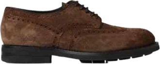 Santoni Homme, Chaussures, Brun, Taille: 42 1/2 EU Derby