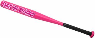 Spass Kostet Baseballschl&auml;ger Pink lustige Frauen Spr&uuml;che Tanzt Ihr Stricher 65 cm 26 Zoll deko Artikel