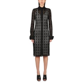 Max Mara Femme, Robes, Noir, Taille: 42 FR Robe Chemise