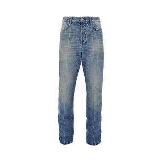 Versace Cotton denim jeans with Medusa detail Man 30