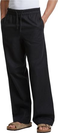 Urban Classics Herren Hose Loose Cotton Linen Pants, lässige Leinenhose für Männer, Loose Fit, Größen S-5XL