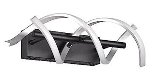 Trio Trio, Applique, Sequence incl. 1 x LED,SMD,22,0 Watt,2300+3000+4000K,2800 Lm. Plastique, Blanc, Corps: Aluminium, Aluminium balay&eacute; L:13,5cm, H:47,0cm,