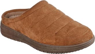 Skechers Herren Murette Garvanza Hausschuh, Tan Microfiber, 41.5 EU