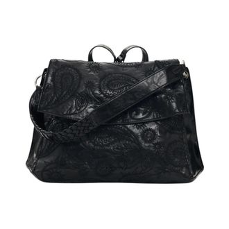 Desigual Paisley-Pr&auml;gung Rucksack - - Bags - Damen - Schwarzk - ONE SIZE