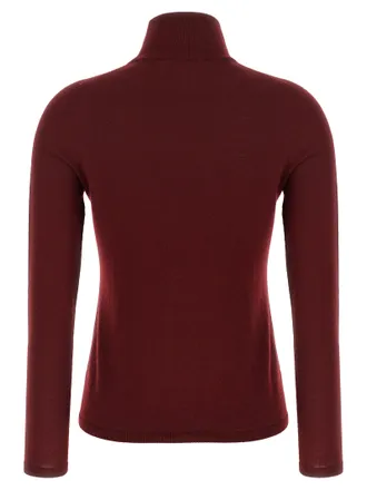 Max Mara Womens Bordeaux Cashmere Cardigan Clothing