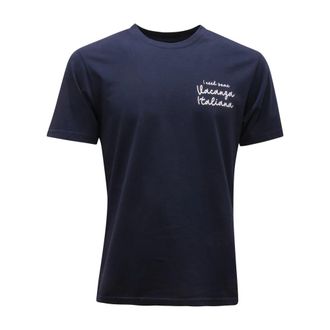 MC2 Saint Barth Portland Need Vacanza 61 T-Shirt - - Tops - Herren - Blau - S