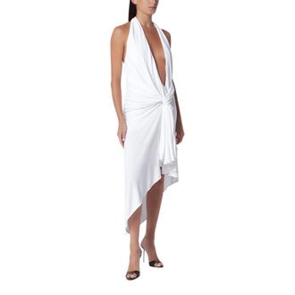 CHRISTOPHER ESBER Spire Cascade Midikleid - - Dresses - Damen - Wei&szlig; - XS