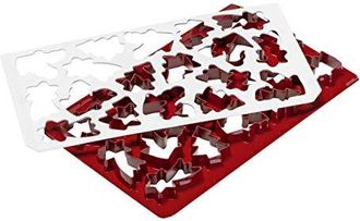 Betty Bossi Guetzli Schablone um 18 Plätzchen auf einmal auszustechen - ideal für Zimtsterne und Co