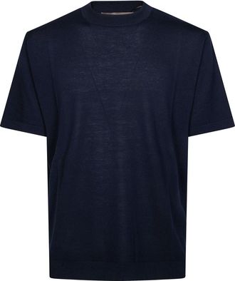 FILIPPO DE LAURENTIIS Homme, Tops, Bleu, Taille: M T-shirt Mm Calata