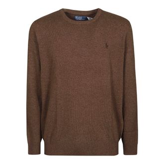 Polo Ralph Lauren Homme, Pulls, Brun, Taille: S Pull Élégant en Tricot