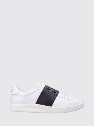 Valentino Garavani Baskets Open Royco en cuir de veau lisse avec VLogo Signature