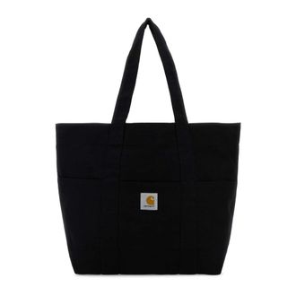 Carhartt Work in Progress Femme, Sacs, Noir, Taille: ONE Size Sac fourre-tout en toile noire