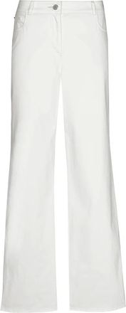 Marie M&eacute;ro Femme, Jeans, Beige, Taille: 38 FR Denim Long Droit Cinq Poches