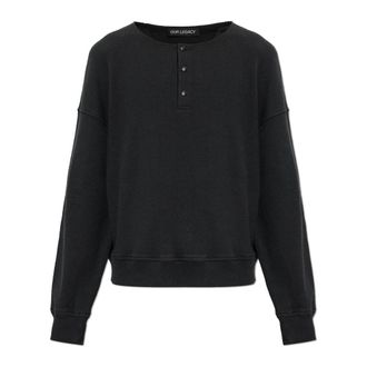 Our Legacy SweaT-shirt Ballon - Homme - Sweatshirts et sweats &agrave; capuche - Noir - Taille: L