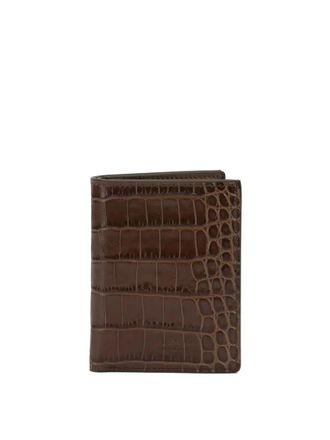 Tom Ford Portemonnaies - Exotic Line Folding Card Holder - Gr. unisize - in Schwarz - f&uuml;r Damen