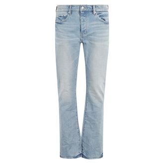 Purple Indigo Flare Worn Jeans - - Jeans - Herren - Blau - W29