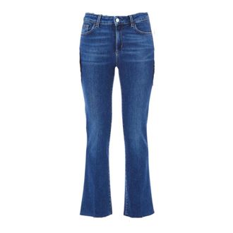Liu Jo Femme, Jeans, Bleu, Taille: W29 Jean Boot-cut en Denim Bleu Fonc&eacute;
