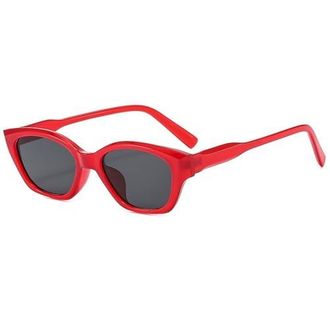 Generic Lunettes De Soleil &Agrave; Monture Fine For Hommes Et Femmes, Id&eacute;ales For Les Sports Plein Air Vacances(Red)