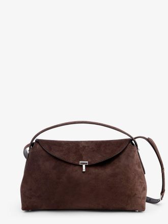 Toteme T-lock suede handbag - TOTEME - gender_Woman