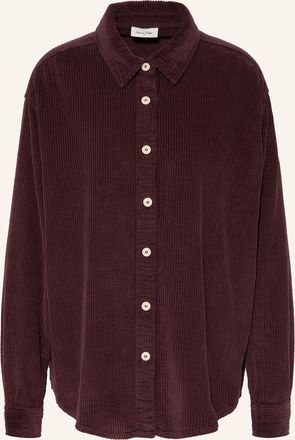American Vintage American Vintage Cord-Overshirt Padow rot