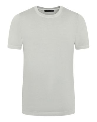Trusted Handwork O-Neck T-Shirt aus Pima Baumwolle in Jersey-Qualit&auml;t in