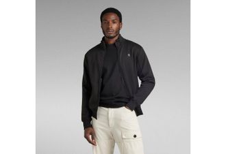 G-Star Sweatjacke mit Logostickerei auf der Brust