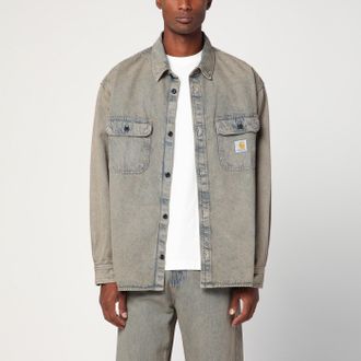 Carhartt Work in Progress Tigan Shirt Jacket Blue/Leather