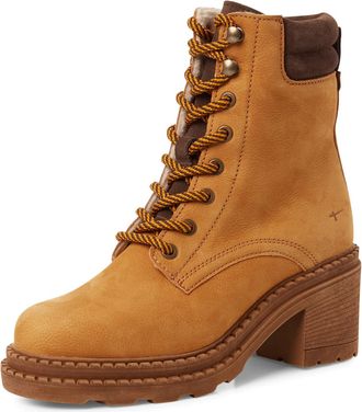 Tamaris Damen Stiefel Leder gelb 38