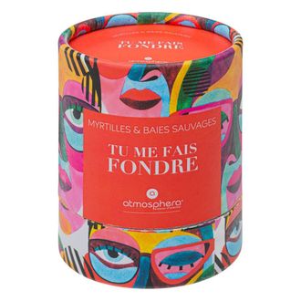 Atmosphera Atmosphera - Duftkerze Jomy Preiselbeeren - 200 g - Blaubeeren und Beeren