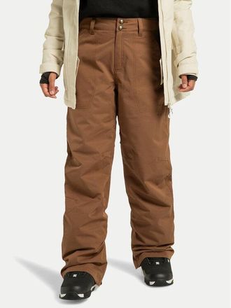 DC Snowboardhose Riveter ADJTP03032 Braun Regular Fit