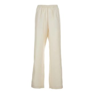 Loulou Studio Damen, Hosen, Wei&szlig;, LGr&ouml;&szlig;e