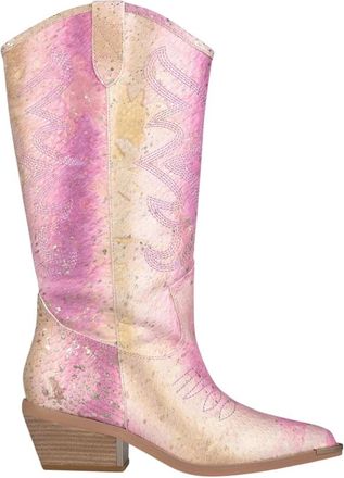 Alma En Pena Alma EN Pena, Femme, Chaussures, Rose, Taille: 40 EU Botte Cowboy Sp&eacute;ciale