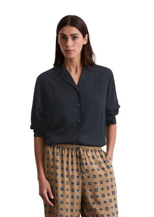 Marc O'Polo Langarmbluse aus LENZING ECOVERO Viskose-Twill