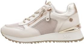 Xti Sneakers Femme Beige - Chaussures Confortables et polyvalentes - Mode d&eacute;contract&eacute;e - Mod&egrave;le 14519001 (Taille40)