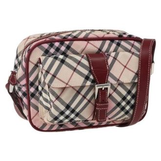 Burberry Sac &agrave; bandouli&egrave;re en nylon Pre-owned - Femme - Pre-owned - Beige - Taille: ONE Size
