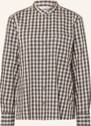 Marc O'Polo Marc Opolo Flanellbluse braun