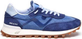 Nomad Society Homme, Chaussures, Bleu, Taille: 43 EU Veloce Water Washed