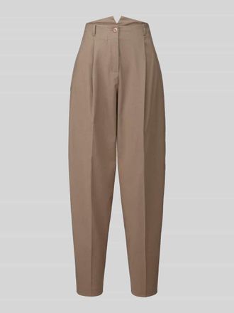 Max & Co. Barrel Fit Bundfaltenhose mit Viskose-Anteil Modell BRUNO