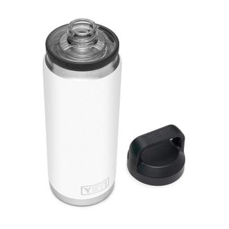 Yeti Rambler 740 ml Flasche, vakuumisoliert, Edelstahl mit Kappe, wei&szlig;