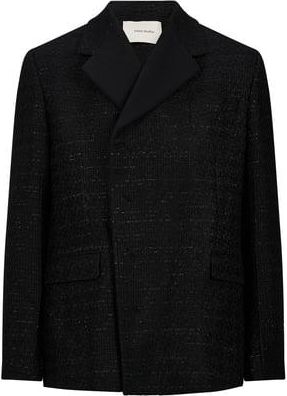 Entire studios Veste de tailleur droite textur&eacute;e