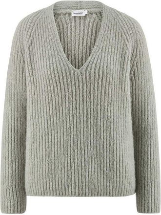 Hessnatur Strickpullover Relaxed aus Alpaka mit Bio-Baumwolle (1-tlg)