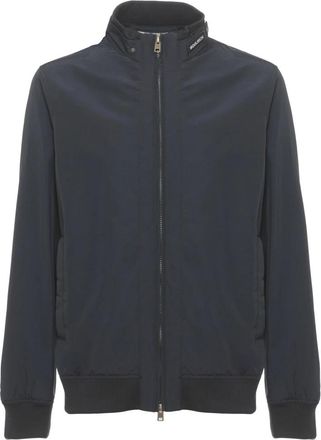 Woolrich Homme, Vestes, Bleu, Taille: XL Bomber en coton