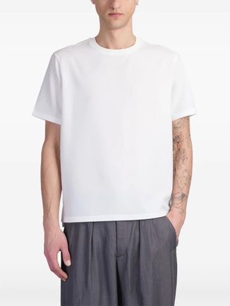 Attachment t-shirt en jersey - Blanc