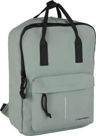 New Rebels Mart Chicago Salie Grün 9L Rucksack Wasserabweisend Laptop 13