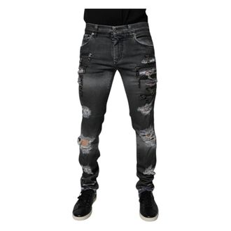 Dolce & Gabbana Skinny Denim Jeans - - Jeans - Herren - Grau - M
