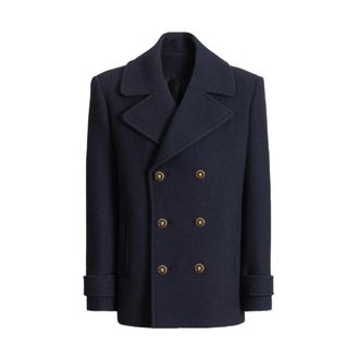 Balmain Homme, Vestes, Bleu, Taille: XL Balmain Manteaux