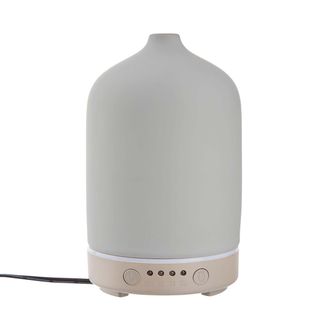 Butlers Aroma-Diffuser Cloud Nine - Raumduft & Luftbefeuchter, Duftspender automatisch f&uuml;r &auml;therische &Ouml;le, elektrische LED Duftlampe Keramik f&uuml;r die Wohnung, 
