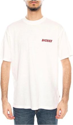 Dickies Homme, Tops, Blanc, Taille: L Dry Ridge SS Tee