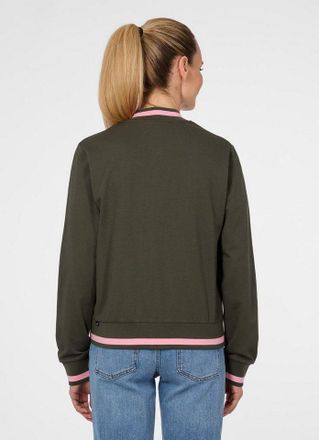Ragwear Sweatjacke DORON mit Rei&szlig;verschluss, aus Baumwolle und Polyester, normale Passform